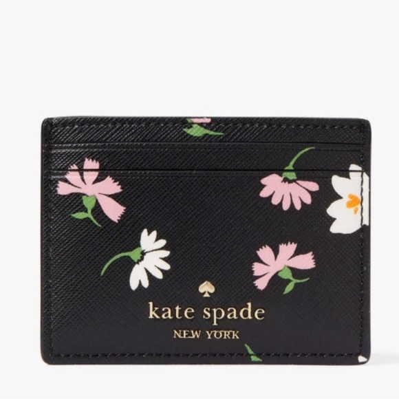 kate spade | Bags | Kate Spade Limited Edition Floral Watz Leather Slim ...